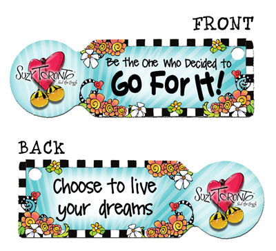 Be the One Who Decided to Go For IT! - Buggy Buddy with key ring, chain ...